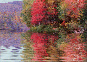 Autumn Nature Animated Clipart GIF Free