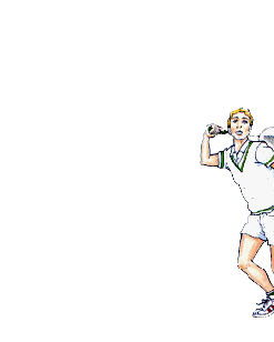 Badminton Sports Animated Clipart GIF Free