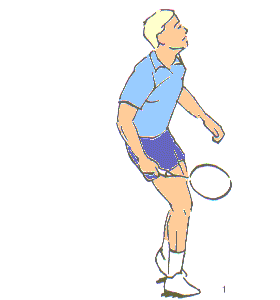 Badminton Sports Animated Clipart GIF Free