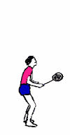 Badminton Sports Animated Clipart GIF Free