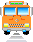 Bus Vehicles Animated Clipart GIF Free