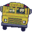 Bus Vehicles Animated Clipart GIF Free