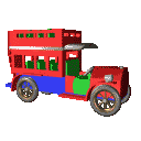 Bus Vehicles Animated Clipart GIF Free