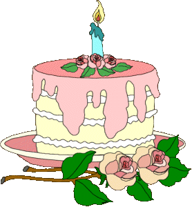 Cakes Food Animated Clipart GIF Free