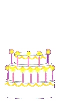 Cakes Food Animated Clipart GIF Free