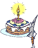 Cakes Food Animated Clipart GIF Free