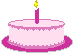 Cakes Food Animated Clipart GIF Free