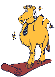 Camels Animals Animated Clipart GIF Free