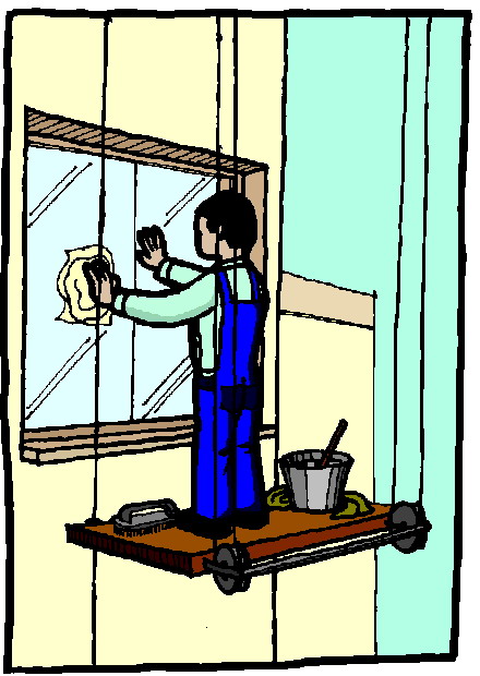 Cleaning People Animated Clipart GIF Free