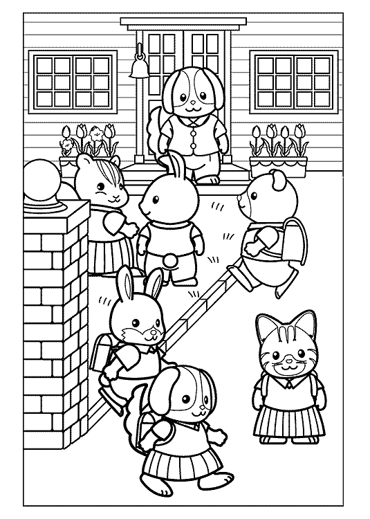Coloring Pages Child GIF Free Photo Coloring Coloring Children GIF