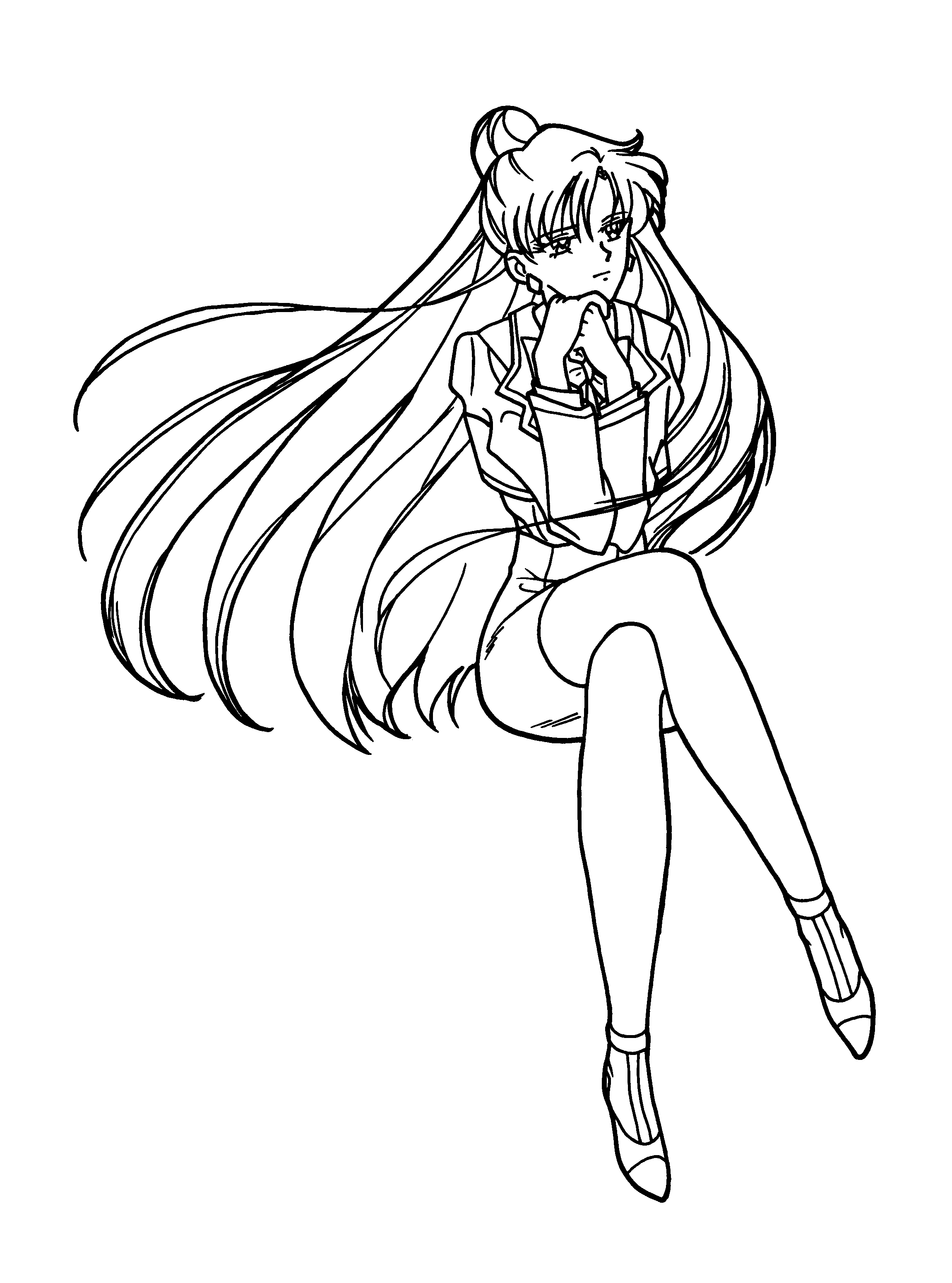 Sailor Coloring Pages Moon Free Clipart HD Coloring Coloring Sailor ...
