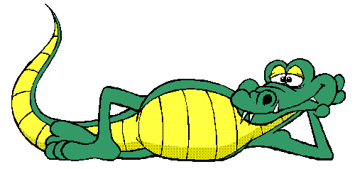 Crocodiles Animals Animated Clipart GIF Free