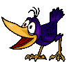 Crows Animals Animated Clipart GIF Free