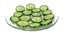 Cucumbers Food Animated Clipart GIF Free