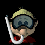 Diving Ocean Animated Clipart GIF Free