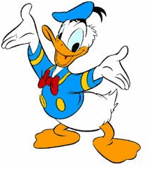 Donald Duck Cartoon Animated Clipart GIF Free