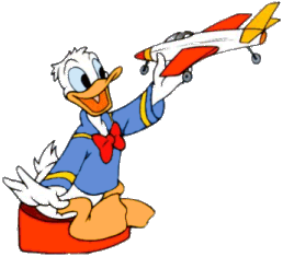Donald Duck Cartoon Animated Clipart GIF Free