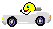 Driving Smileys Emoji Animated Clipart GIF Free
