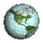 Earth World Animated Clipart GIF Free