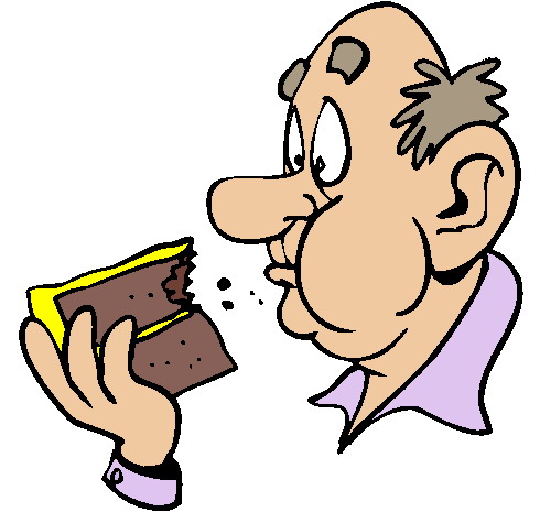 Eating Food Animated Clipart GIF Free