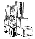 Forklift Vehicles Animated Clipart GIF Free