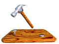 Hammer Objects Animated Clipart GIF Free