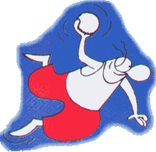 Handball Sports Animated Clipart GIF Free