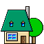 Houses Building Animated Clipart GIF Free
