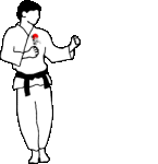 Karate Sports Animated Clipart GIF Free