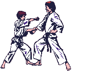 Karate Sports Animated Clipart GIF Free