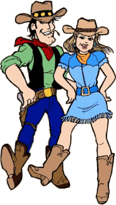 Line Dancing Lifestyle Animated Clipart GIF Free