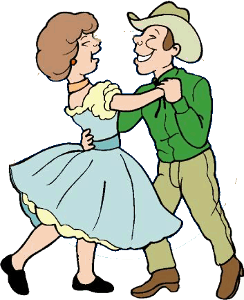 Line Dancing Lifestyle Animated Clipart GIF Free