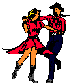 Line Dancing Lifestyle Animated Clipart GIF Free