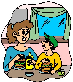 Lunch Food Animated Clipart GIF Free