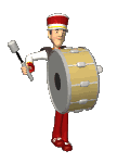 Marching Bands Music Animated Clipart GIF Free