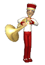 Marching Bands Music Animated Clipart GIF Free