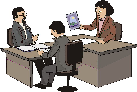 Meetings Office Animated Clipart GIF Free
