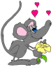 Mice Animals Animated Clipart GIF Free