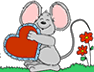 Mice Animals Animated Clipart GIF Free