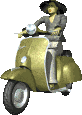 Mopeds Vehicles Animated Clipart GIF Free
