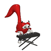 Music Notes Music Animated Clipart GIF Free