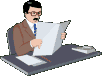 Office Workers Office Animated Clipart GIF Free