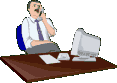 Office Workers Office Animated Clipart GIF Free