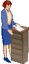 Office Workers Office Animated Clipart GIF Free