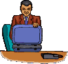 Office Workers Office Animated Clipart GIF Free