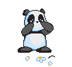 Pandas Animals Animated Clipart GIF Free