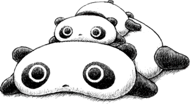 Pandas Animals Animated Clipart GIF Free