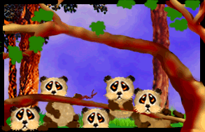 Pandas Animals Animated Clipart GIF Free