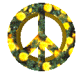 Peace World Animated Clipart GIF Free