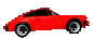 Porsche Cars Animated Clipart GIF Free